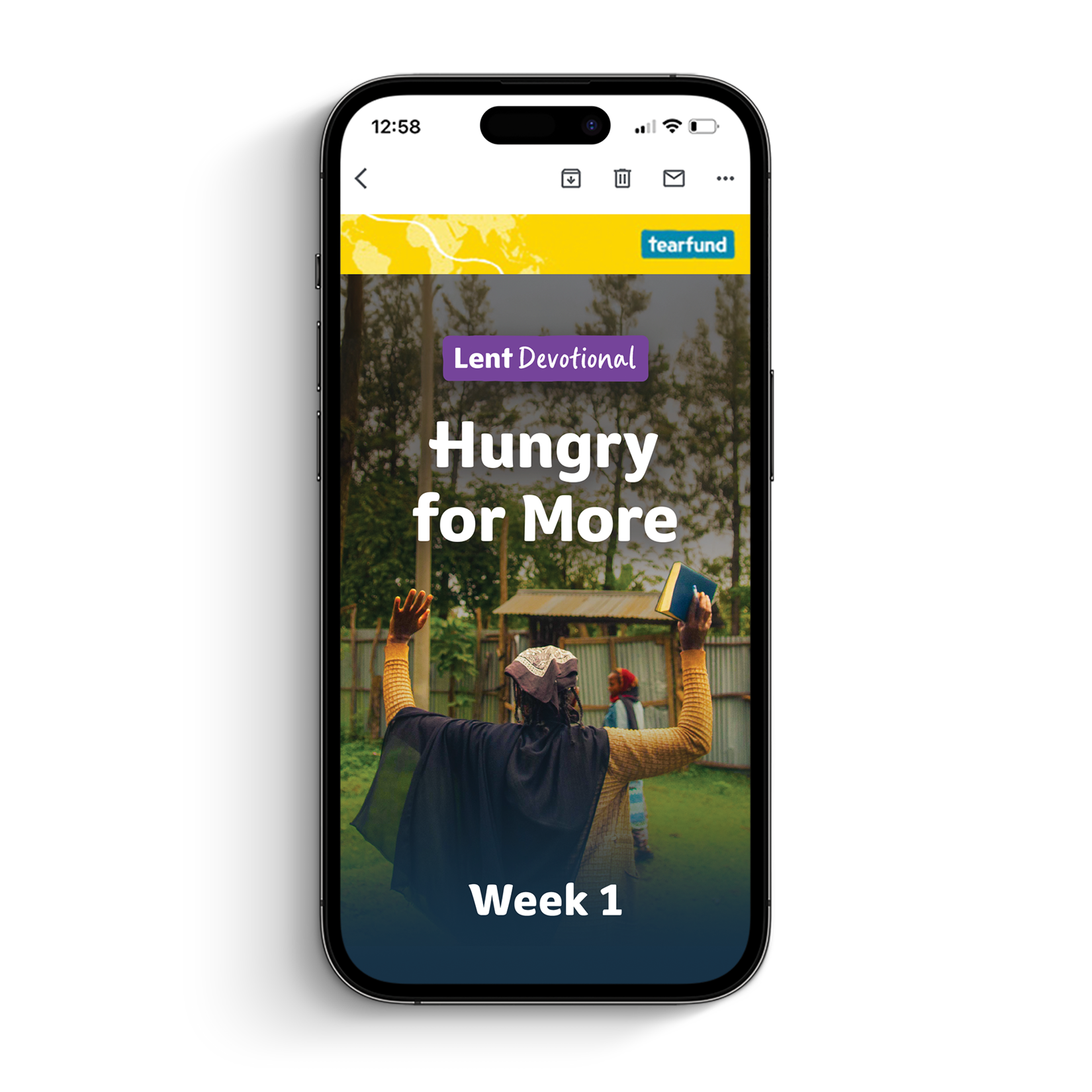Lent Devotional 2025 - Hungry for More - Tearfund Canada